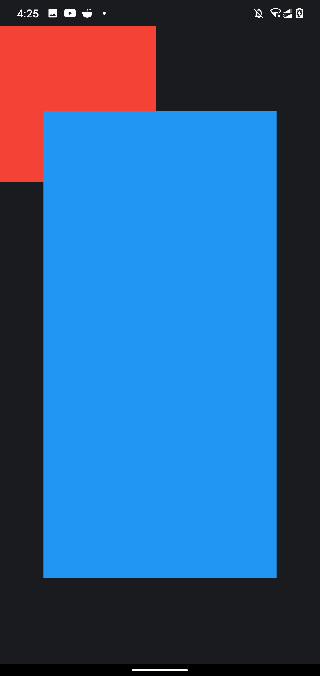 After upgrading to flutter 3.0 AndroidView is always on top of other widgets on Android · Issue ...