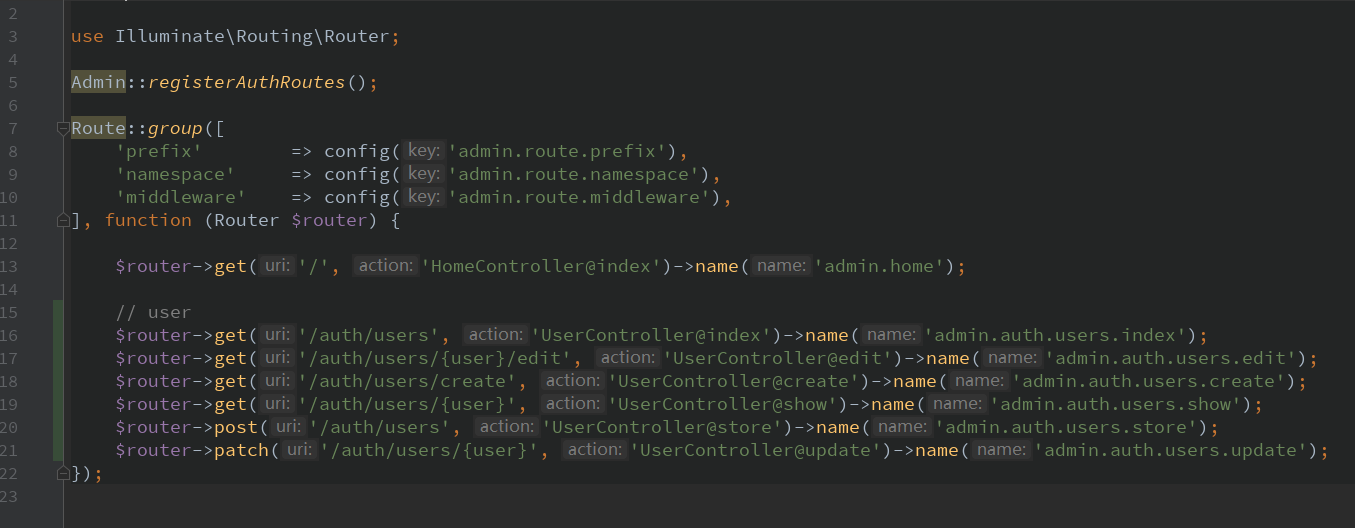HasResourceActions里的方法无法覆盖 · Issue #3467 · z-song/laravel-admin · GitHub