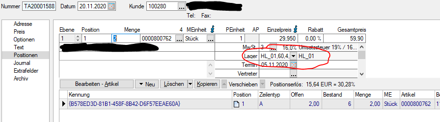 Bei Belegübergabe wird Lager nicht berücksichtigt · Issue #61 · selectline-software/selectline ...