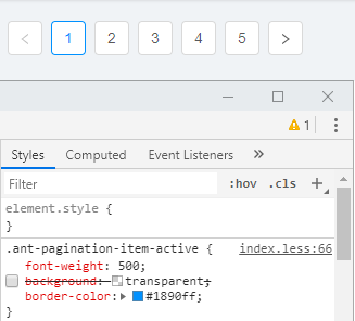 No background of active item in pagination · Issue #16139 · ant-design ...