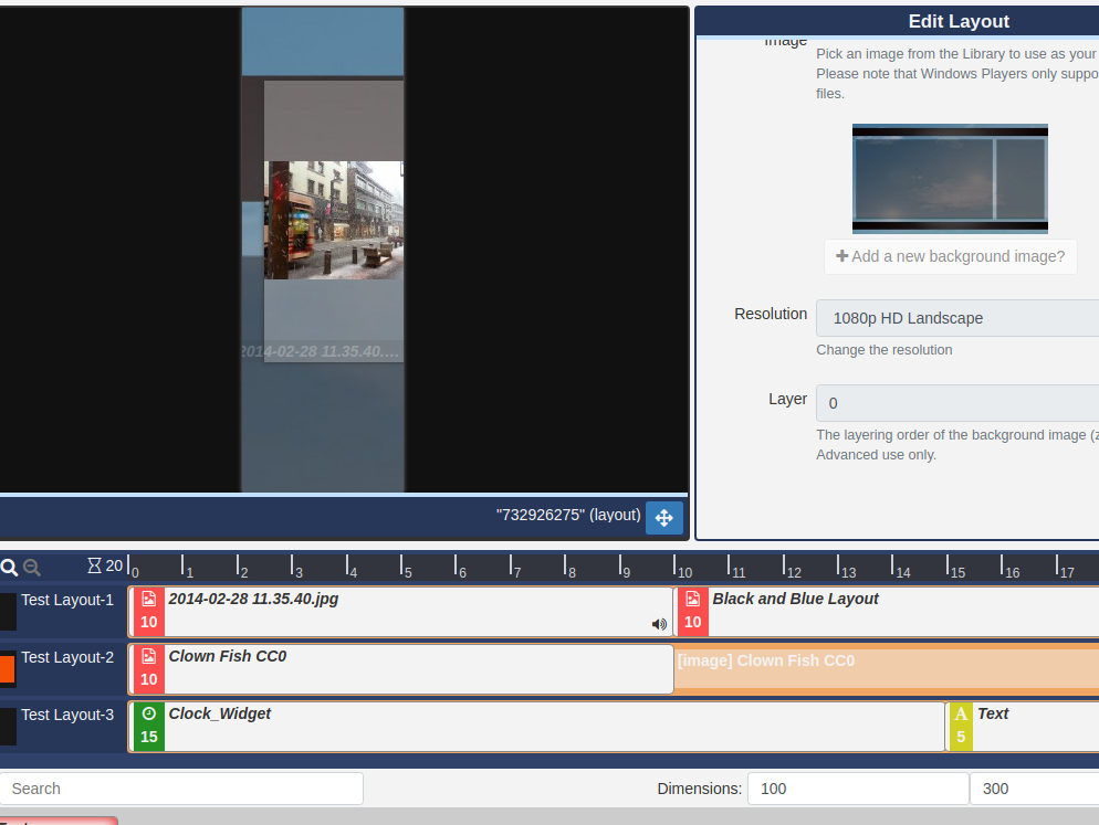 Layout Designer preview: Wrong dimensions for a published layout with ...