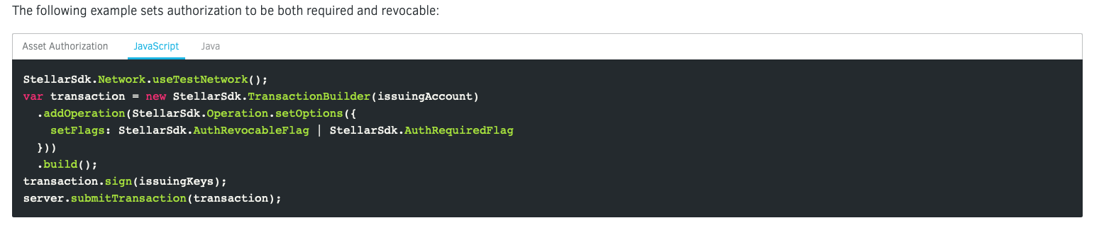Setting flags on accounts · Issue #789 · stellar/go · GitHub
