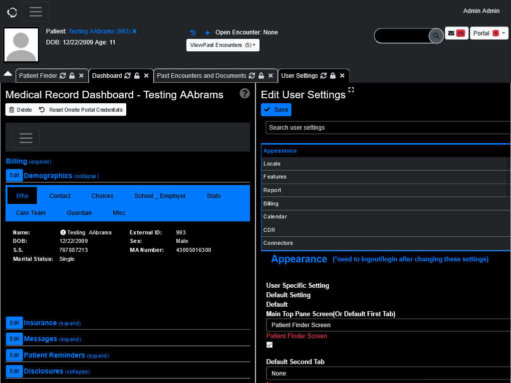 Medical Record Dashboard Styling · Issue #4189 · openemr/openemr · GitHub