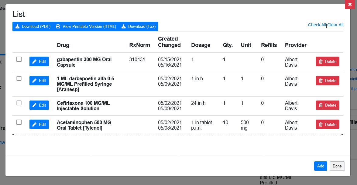 Prescriptions not populating RXNORM code. · Issue #4373 · openemr/openemr · GitHub