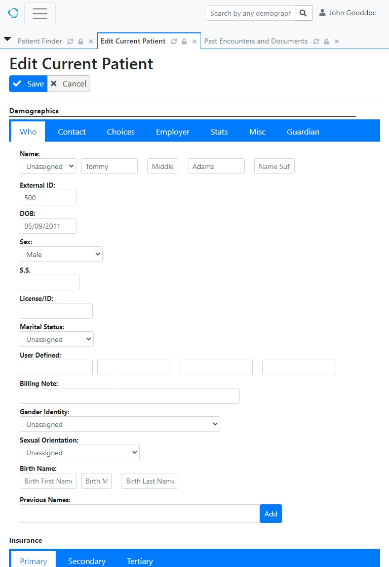 Layouts responsiveness needs work · Issue #4842 · openemr/openemr · GitHub