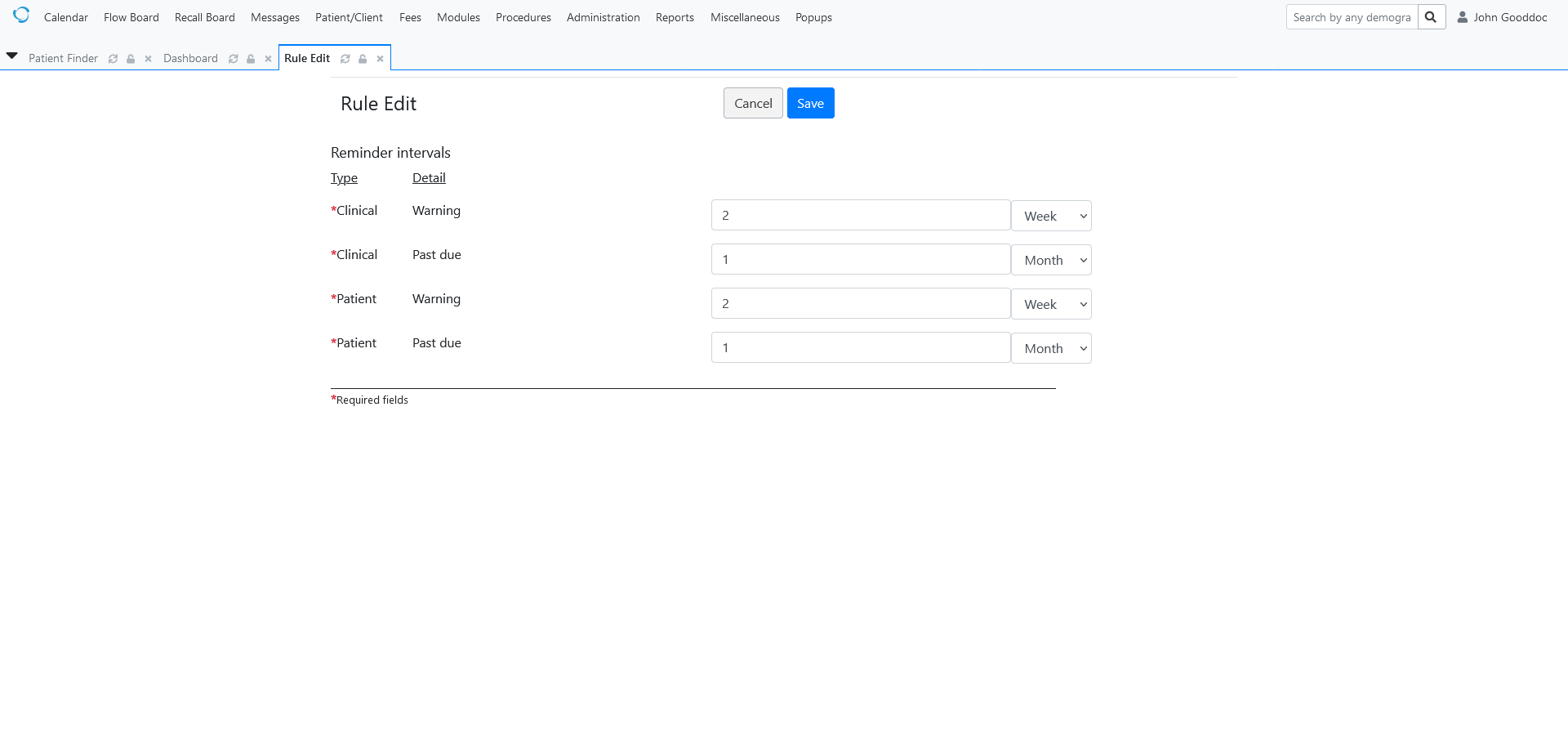 Fix CDR Rules UI and restyle · Issue #4890 · openemr/openemr · GitHub