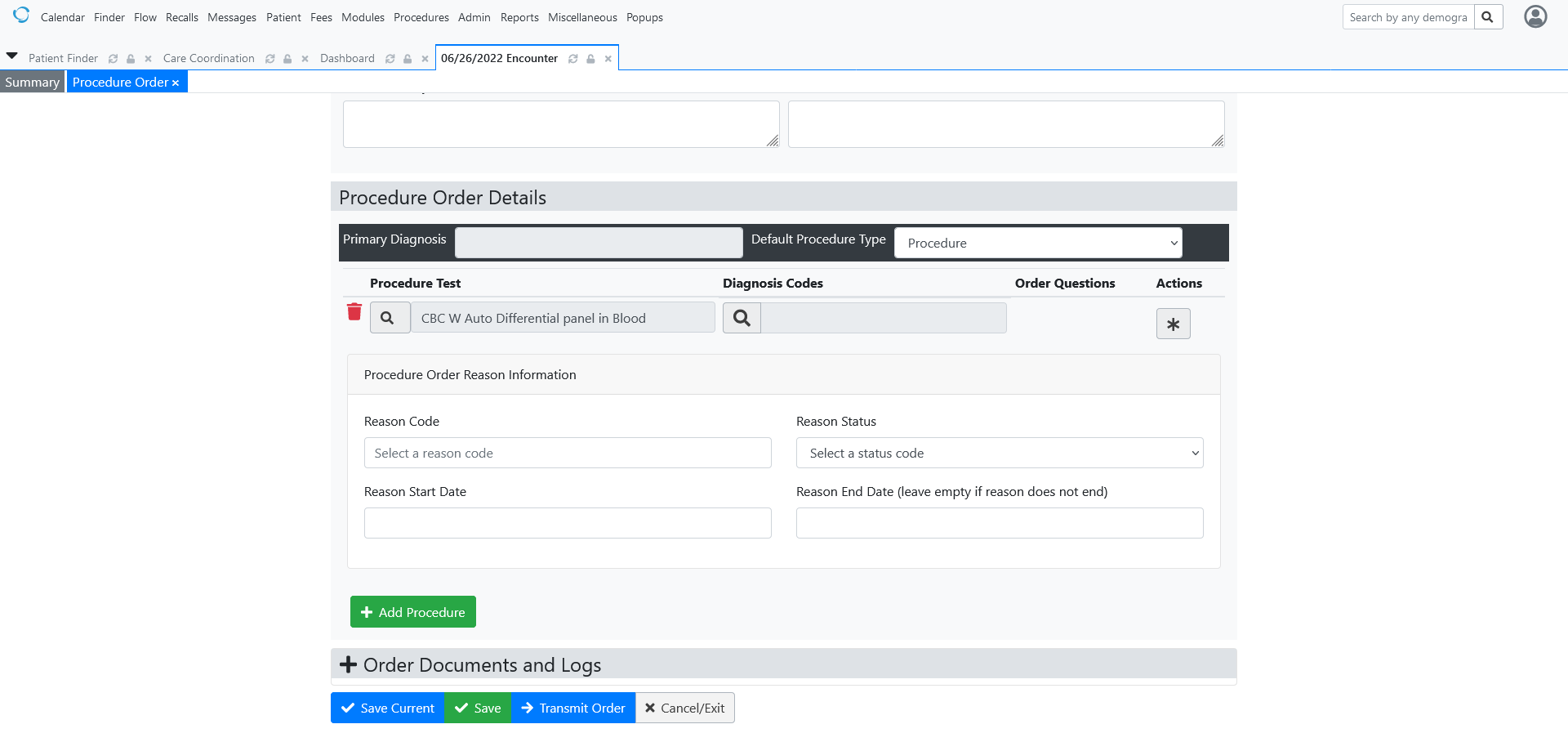 CQM Update Procedure Order for CQM models (datetime and reason codes) · Issue #5276 · openemr ...