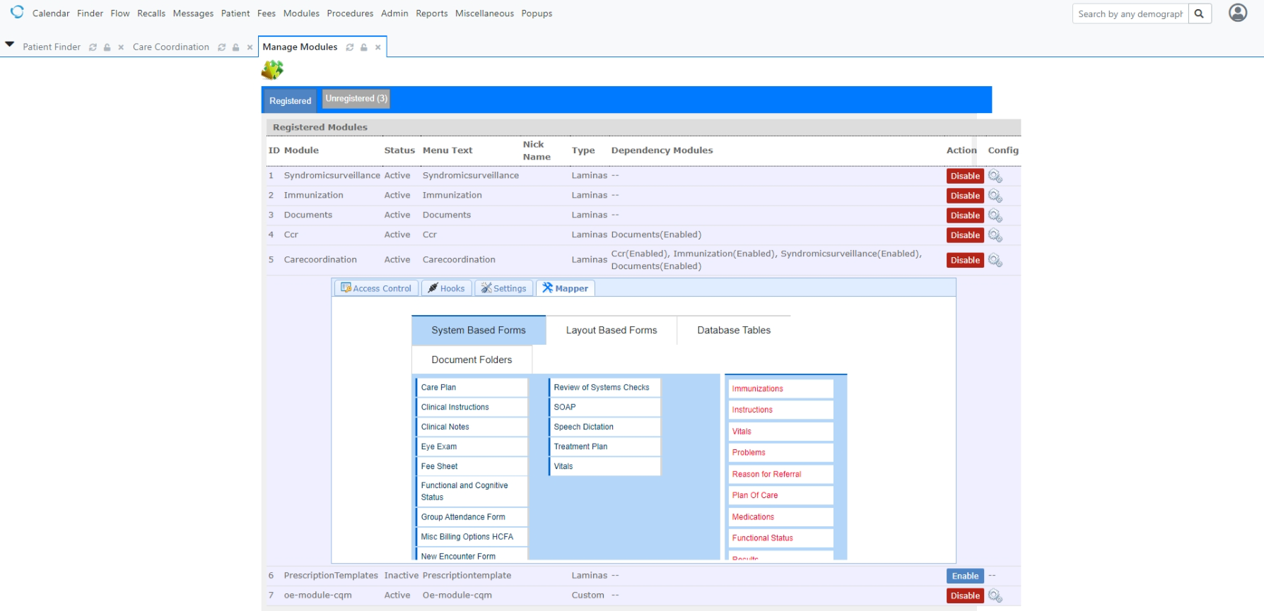 Add to our documentation a mapping table for USCDI elements · Issue #5348 · openemr/openemr · GitHub