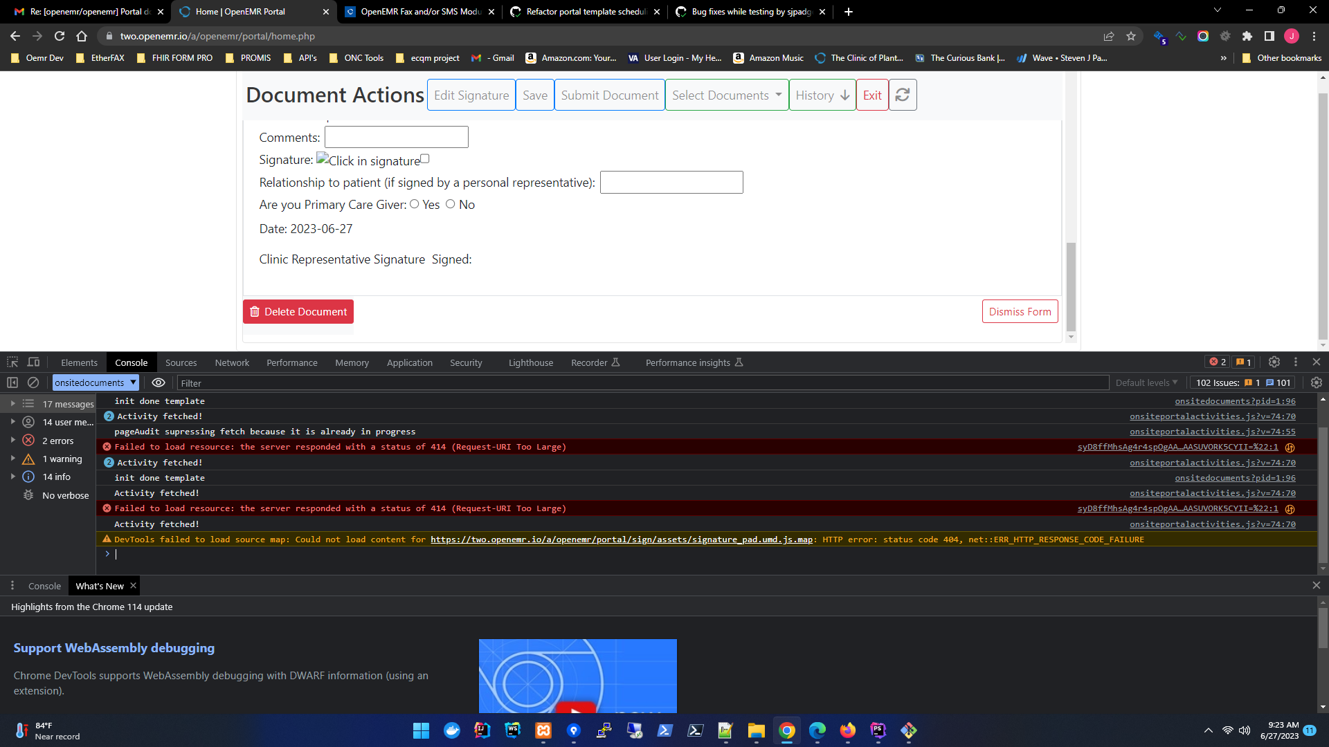 Portal documents corrupted on save. · Issue #6617 · openemr/openemr · GitHub