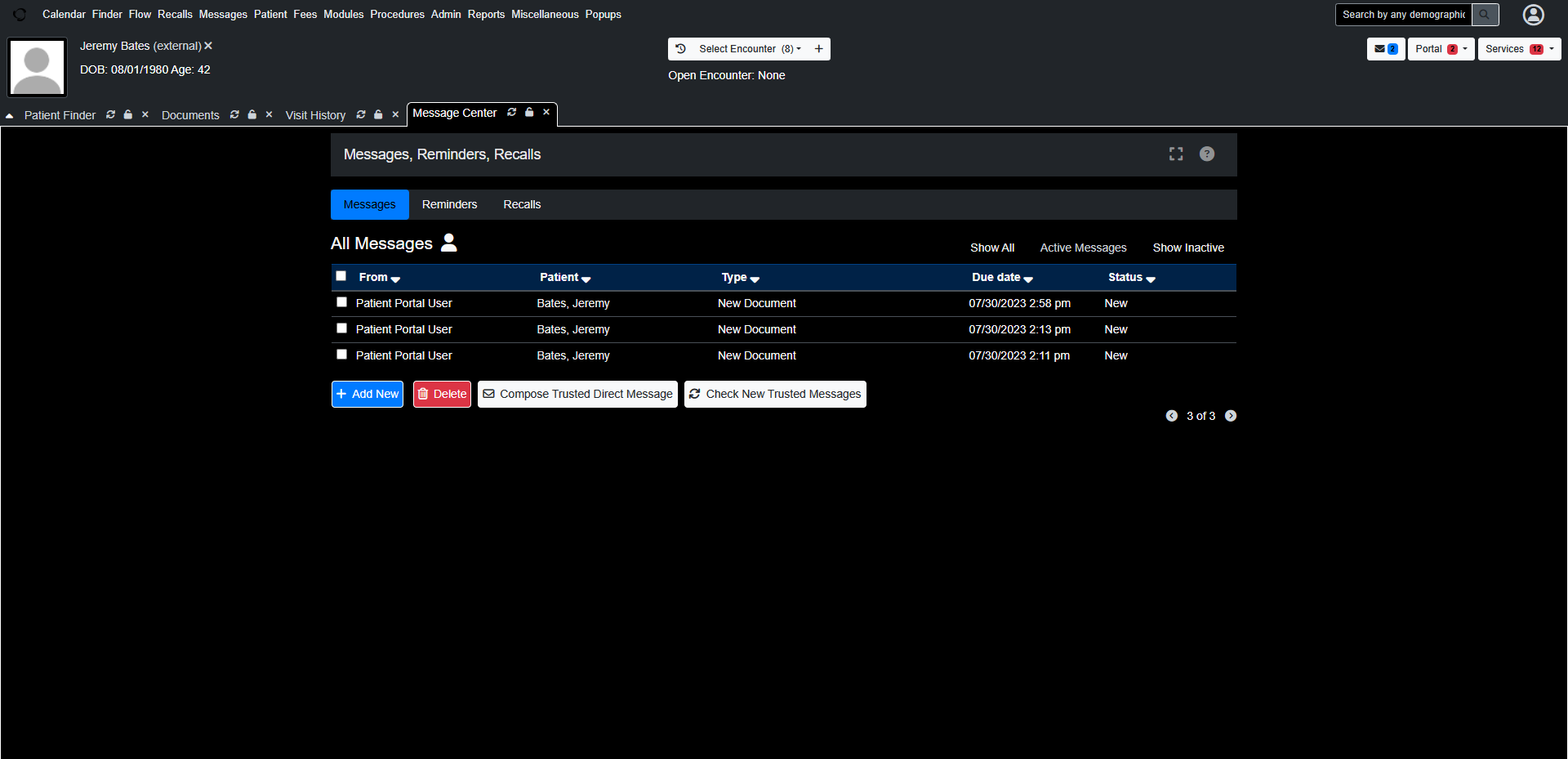 feat: Add patient upload to portal with portal notifications · Issue #6704 · openemr/openemr ...