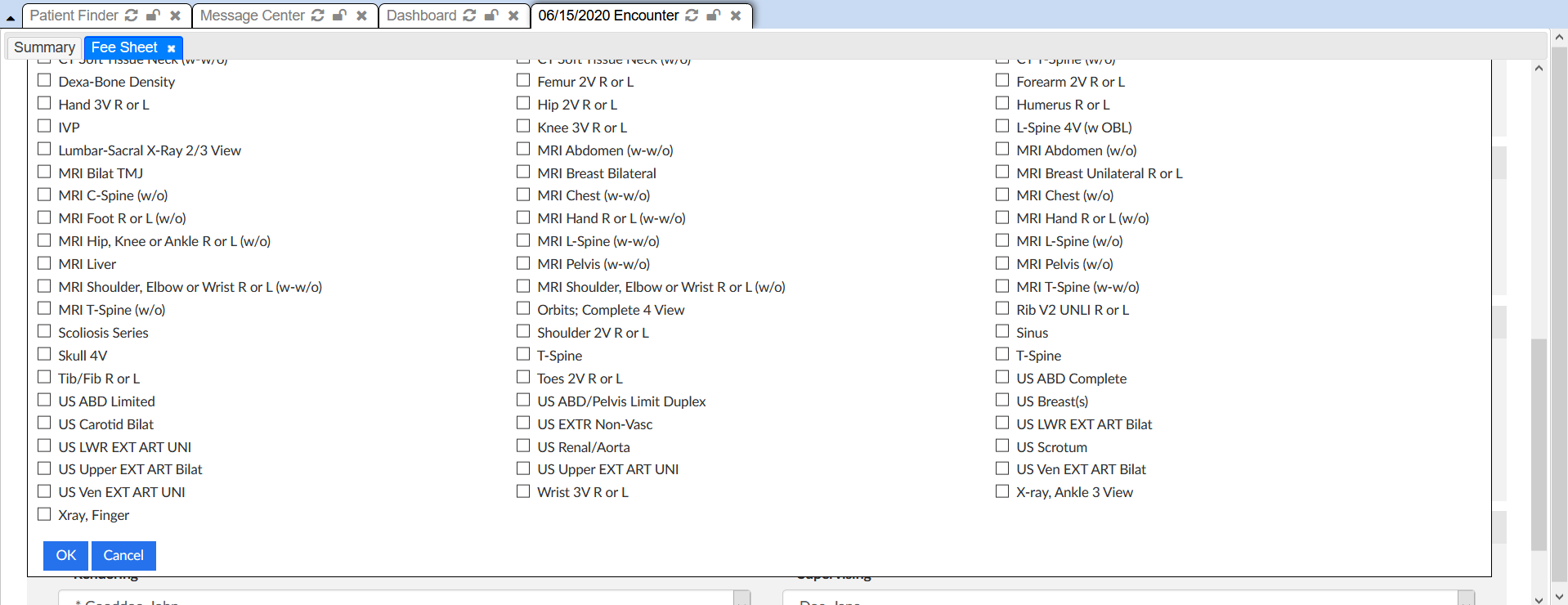 Fee sheet select codes overlap · Issue #3889 · openemr/openemr · GitHub