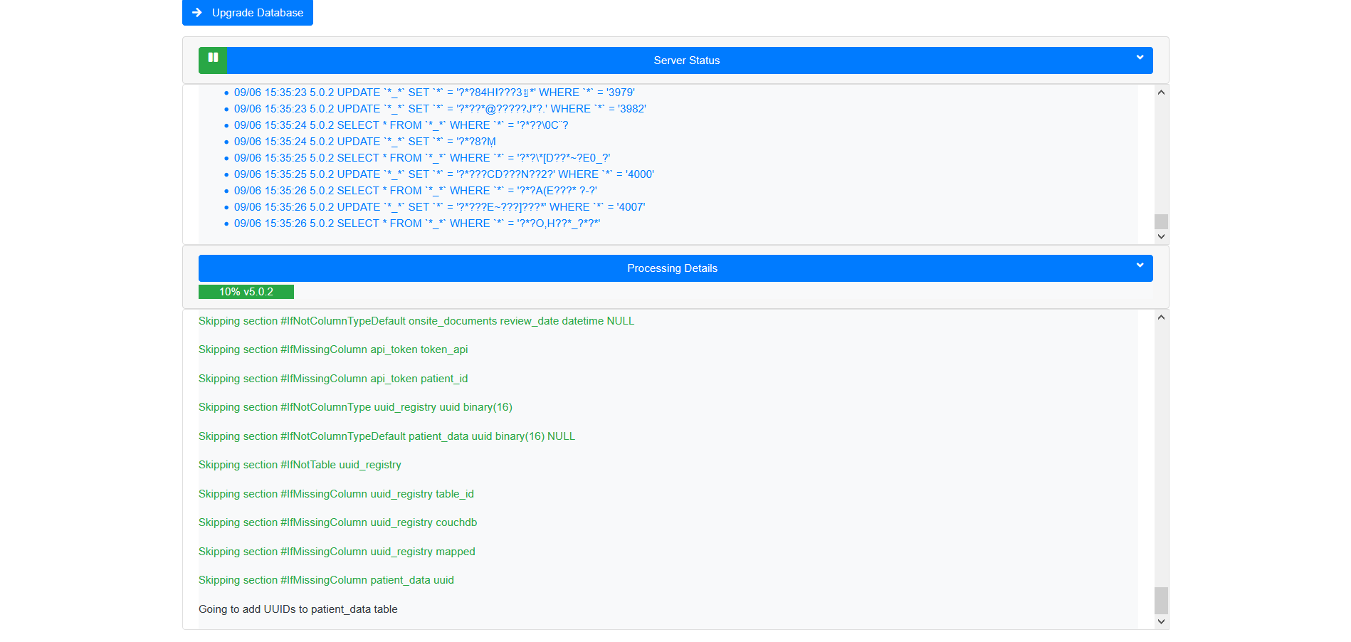 Final on sql upgrade by sjpadgett · Pull Request #3908 · openemr/openemr · GitHub