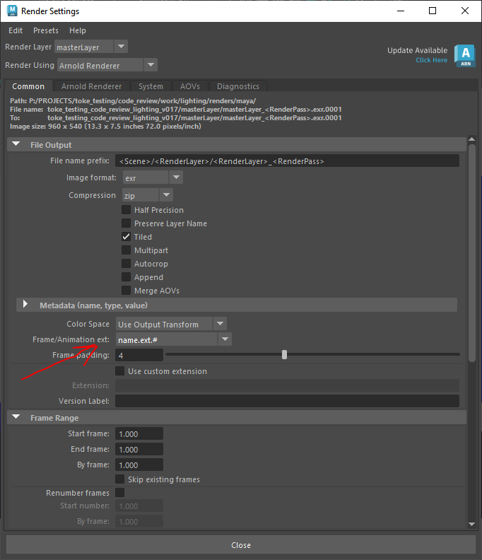 Bug: Maya Frame/Animation ext validation · Issue #5255 · ynput/OpenPype · GitHub