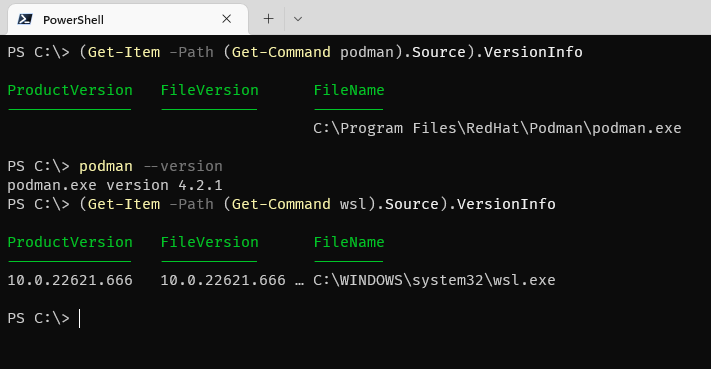 Windows Binaries | Include Version · Issue #16042 · containers/podman · GitHub