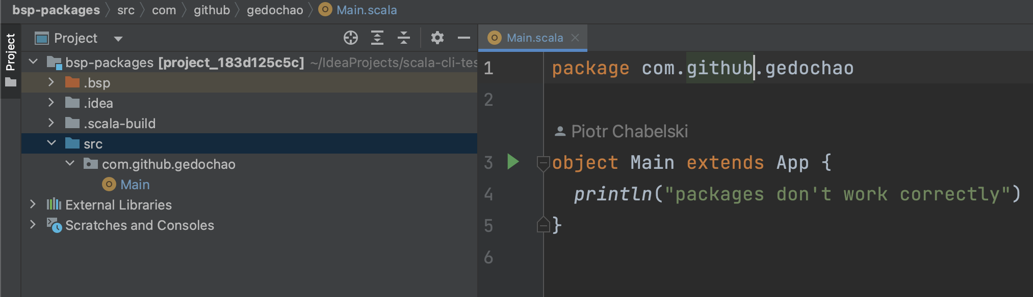 Bsp Sets The Source Folder Wrong In The Context Of The Sources Package In Intellij · Issue