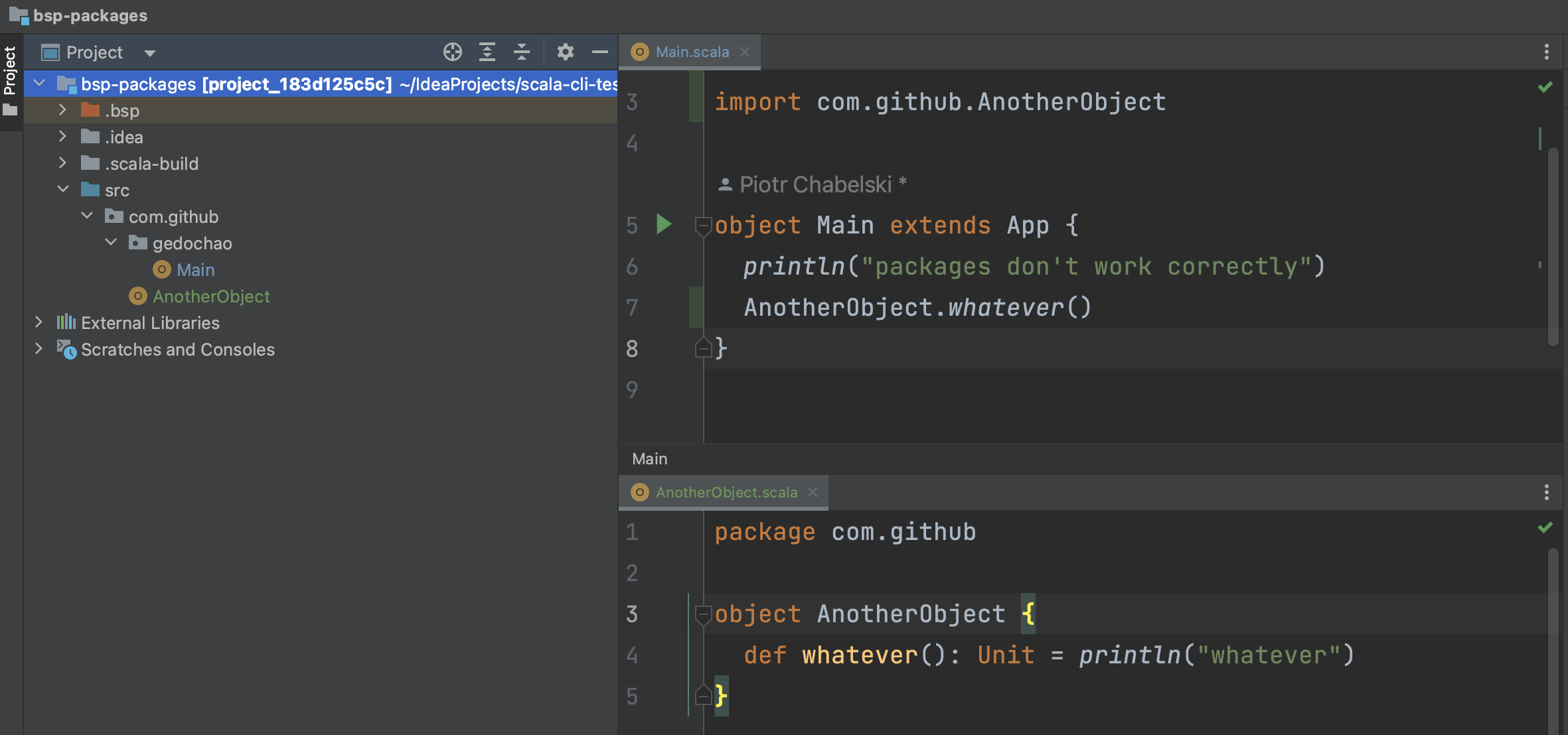 Bsp Sets The Source Folder Wrong In The Context Of The Sources Package In Intellij · Issue