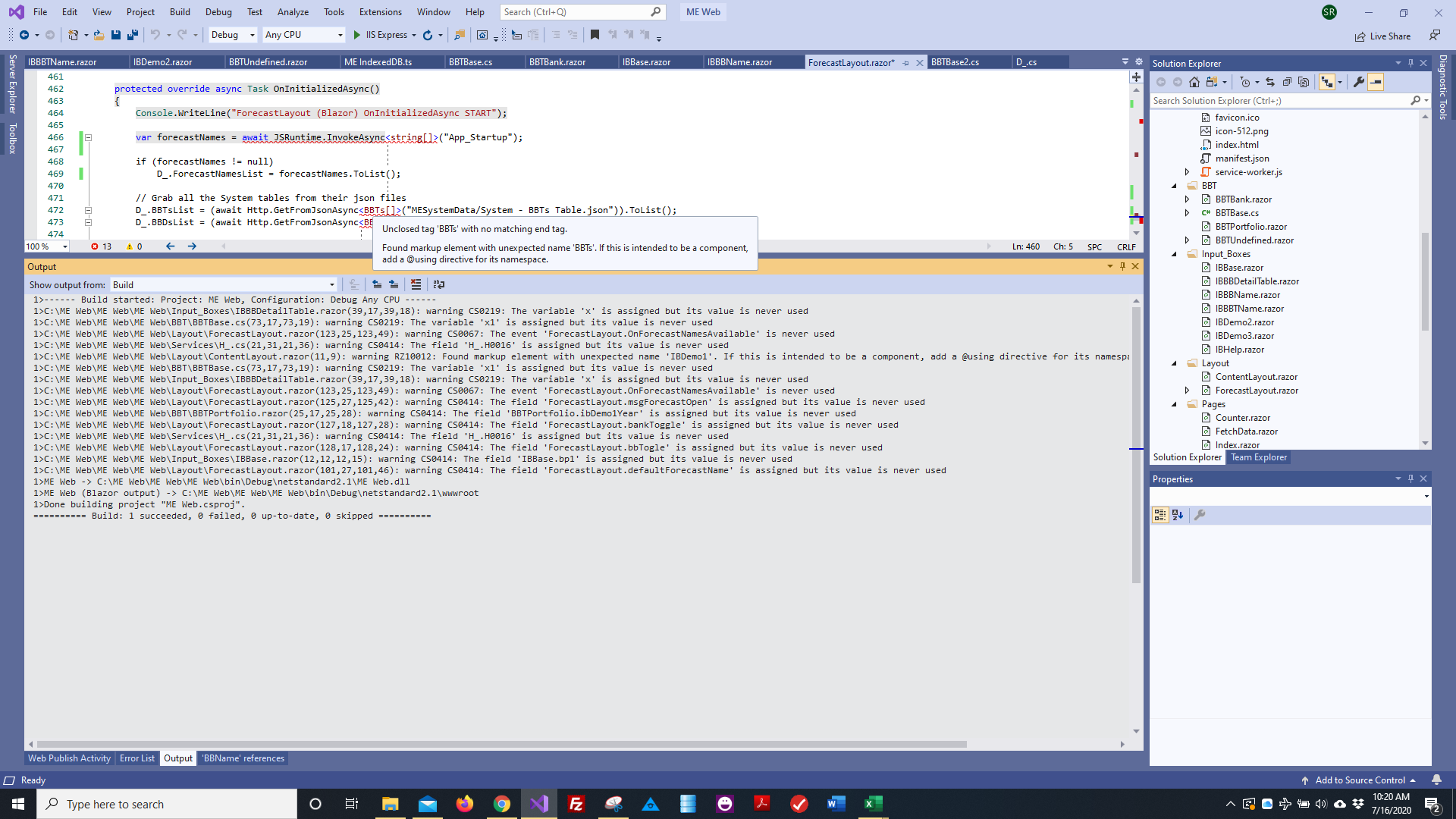Erroneous Error Highlighting on Statements in OnInitializedAsync · Issue #5288 · dotnet/razor ...