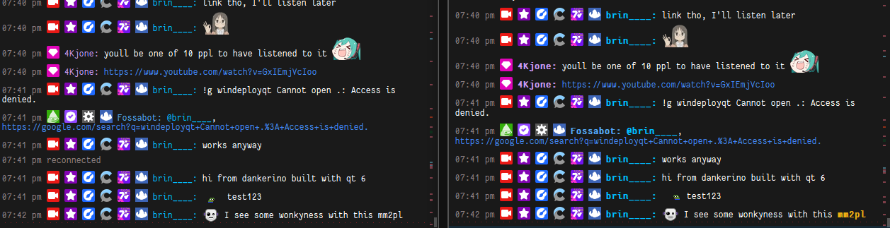 Font rendering issues when built with Qt 6 · Issue #4467 · Chatterino/chatterino2 · GitHub