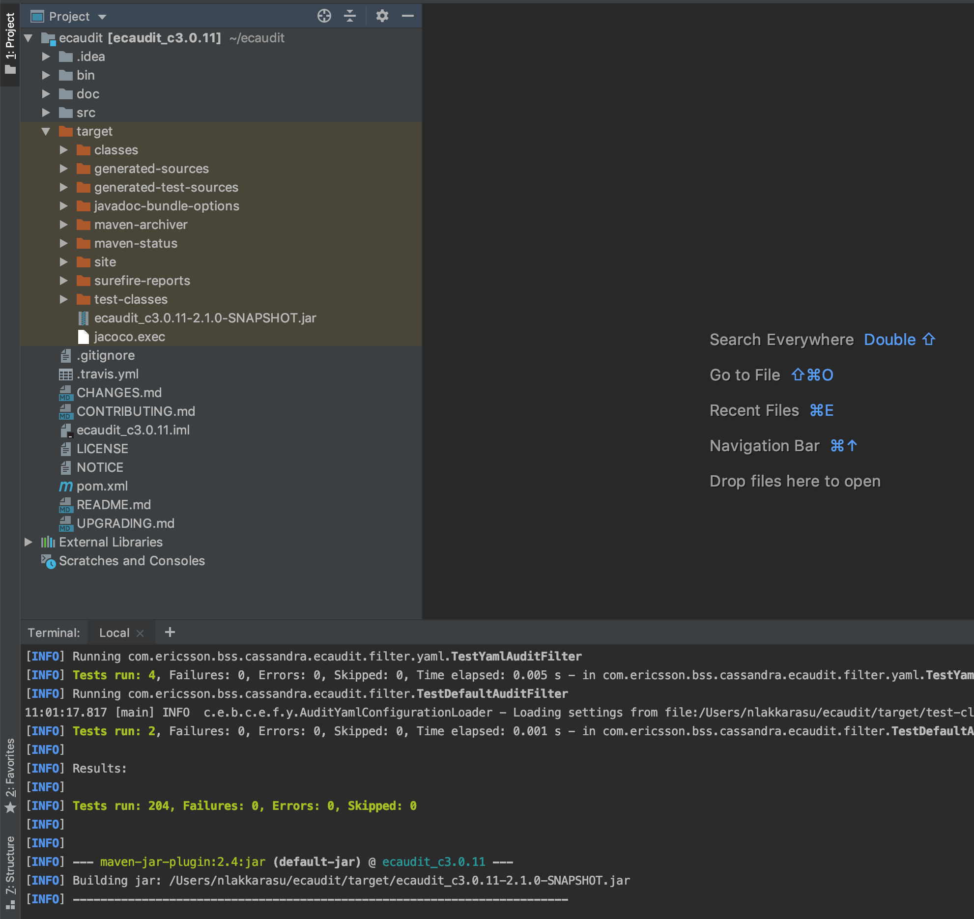 Exception encountered during startup · Issue #64 · Ericsson/ecaudit · GitHub