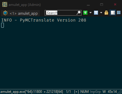 [Bug Report] Incompatiblity issue with Conemu · Issue #877 · Amulet-Team/Amulet-Map-Editor · GitHub