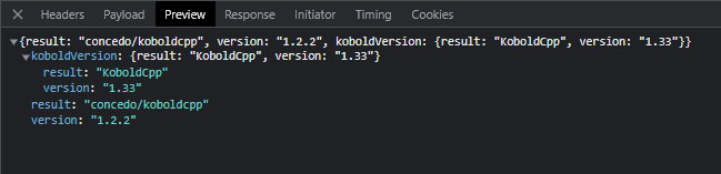 [BUG] /getstatus returning invalid response while using KoboldCPP ...