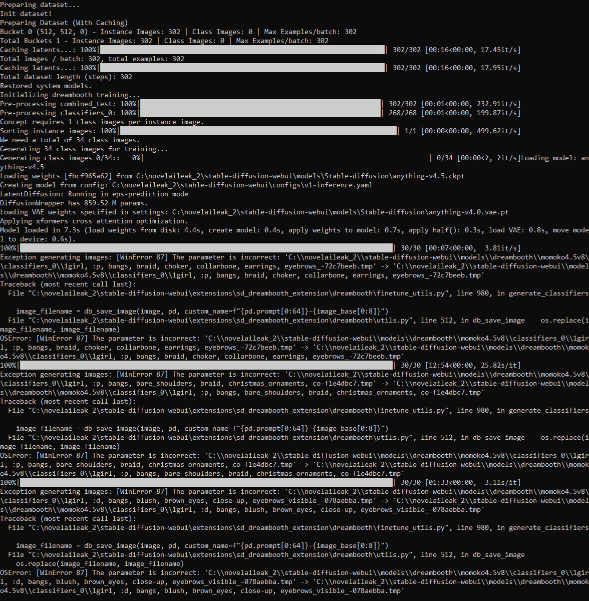 Class image generate will loop if filename has symbol on Windows · Issue #966 · d8ahazard/sd ...