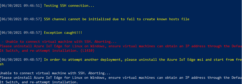 wssagent is unreachable · Issue #31 · Azure/iotedge-eflow · GitHub