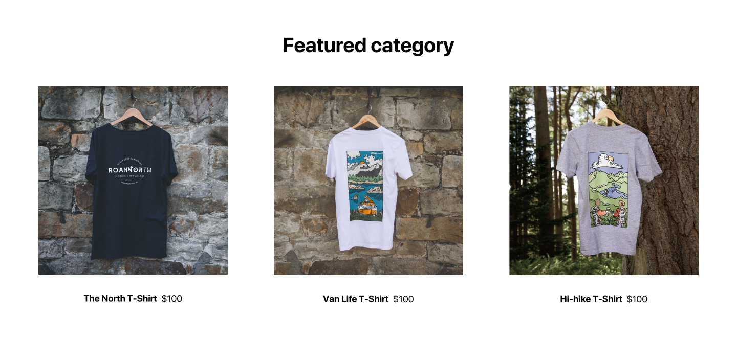 Create `Hero category: 3-part grid` pattern · Issue #9047 · woocommerce ...