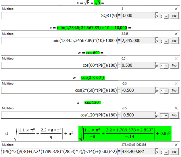 GitHub - SchrodingersCpp/Multitool: Excel one-liner calculator and ...