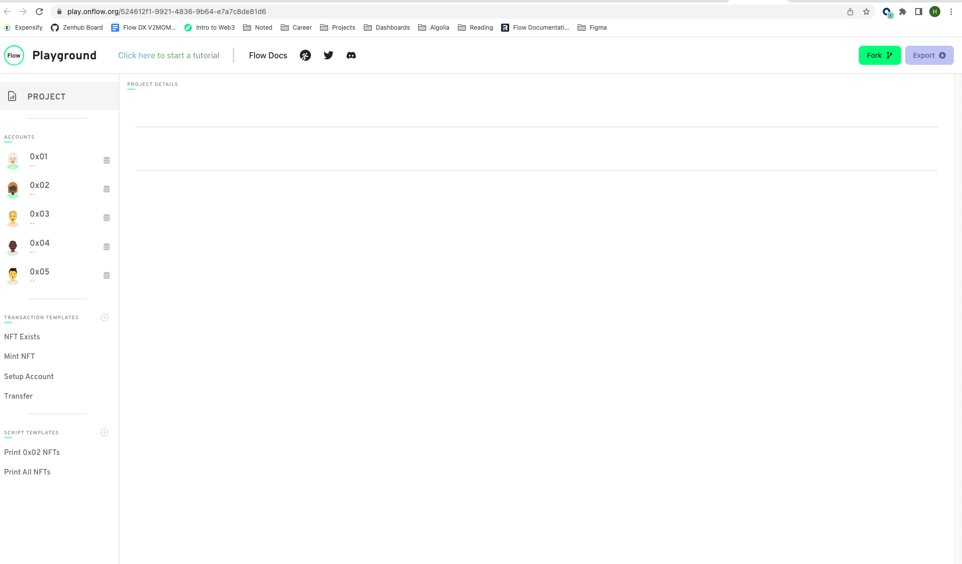 Links In Example Tutorials Are Broken · Issue 266 · Onflow Flow Playground · Github