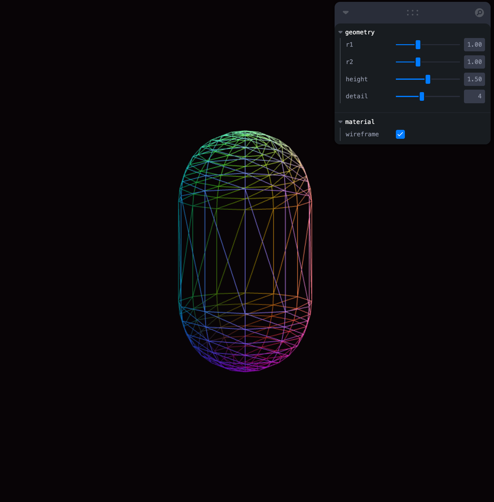 Feature Suggestion: CapsuleGeometry · Issue #23579 · mrdoob/three.js · GitHub