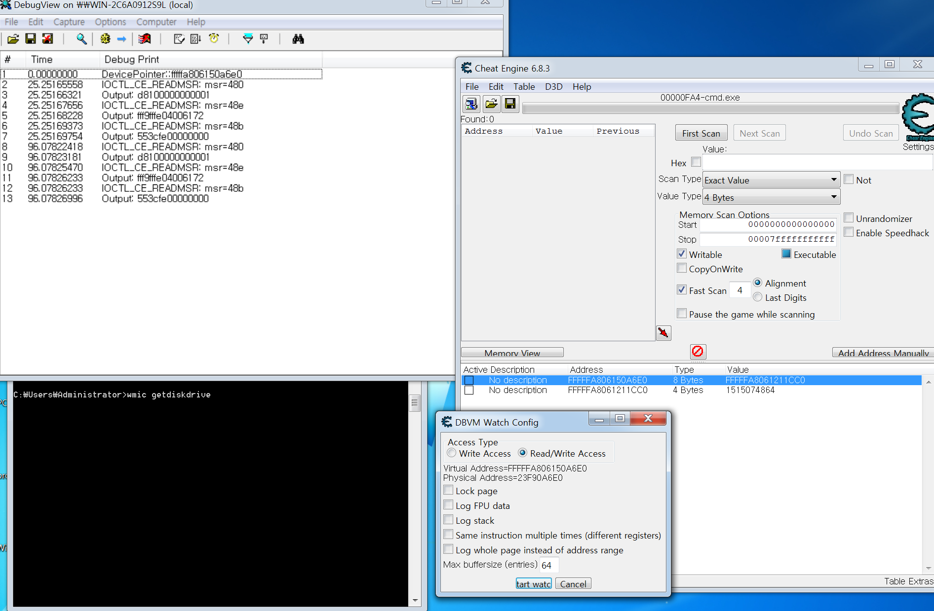 dbvm find what access kernel address · Issue #543 · cheat-engine/cheat-engine · GitHub