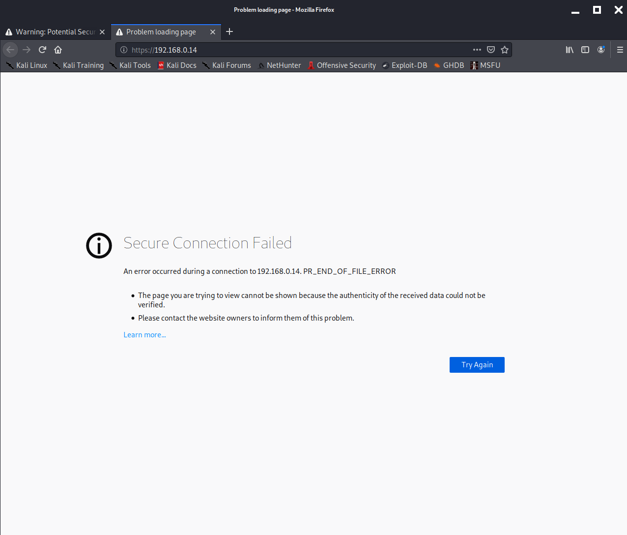 Handlersslcert Connect Error · Issue 13510 · Rapid7metasploit Framework · Github 