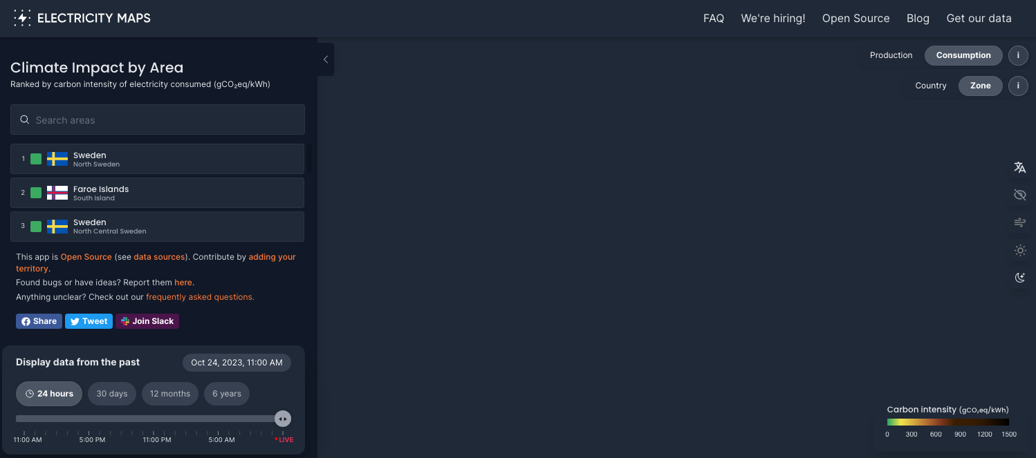 Map Is Blank When Hardware Acceleration Is Turned Off · Issue 6052 · Electricitymaps 