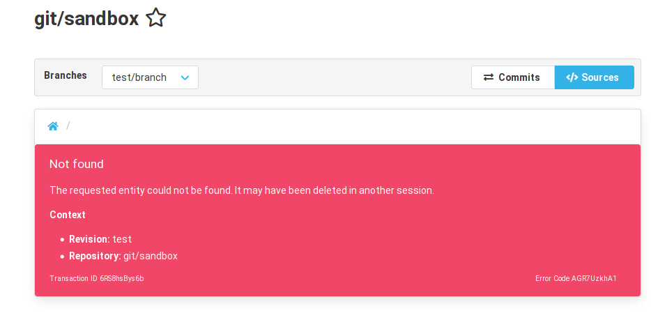 Git Branches With Not Supported By Ui · Issue 1302 · Scm Managerscm Manager · Github
