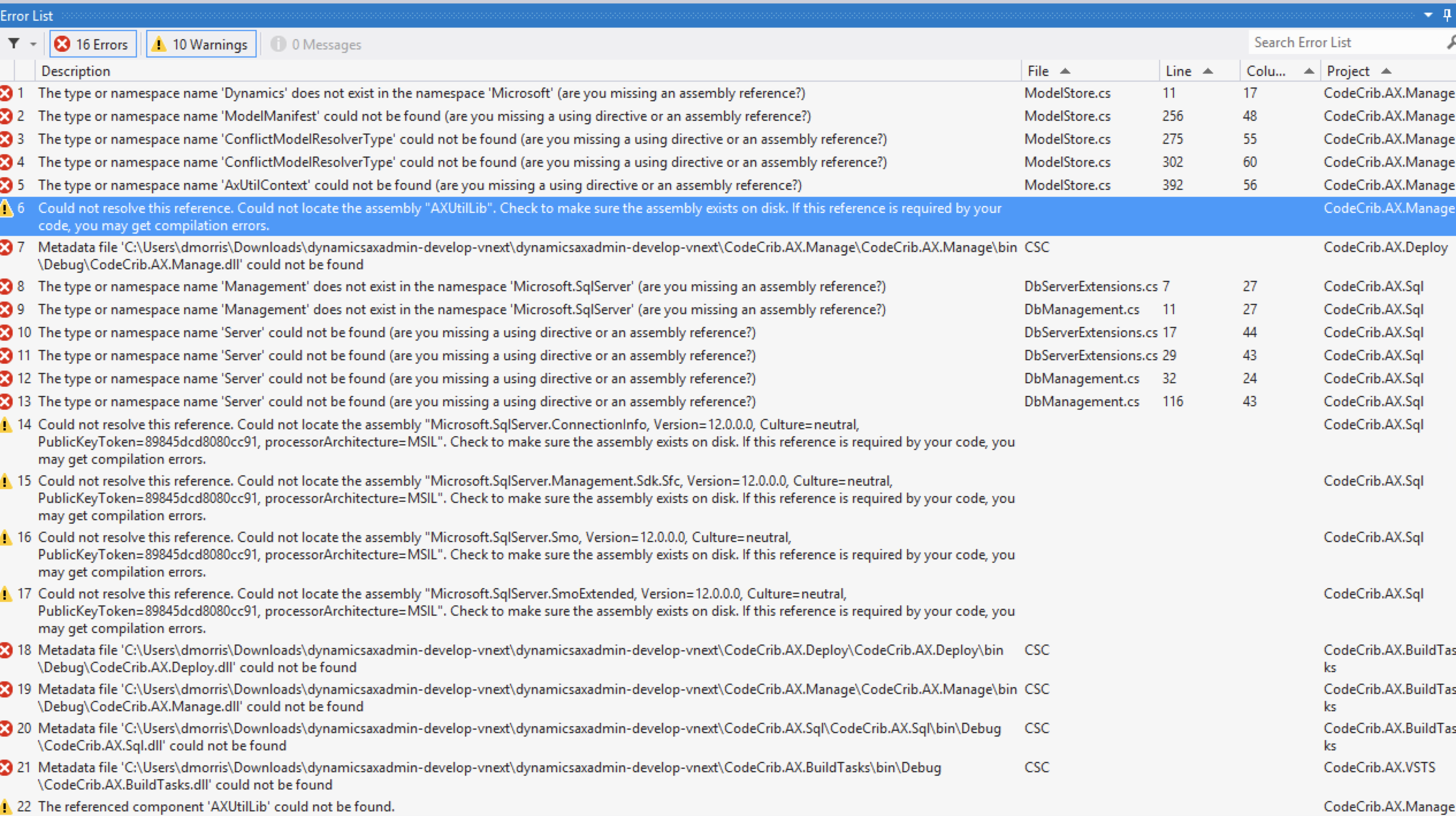 Support for VSTS · Issue #1 · jorisdg/dynamicsaxadmin · GitHub