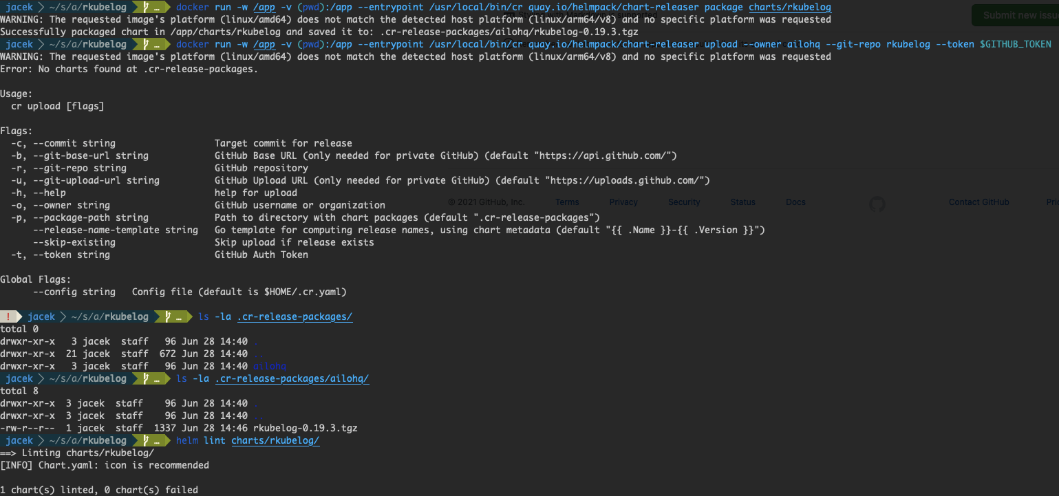 How to use this? · Issue #127 · helm/chart-releaser · GitHub