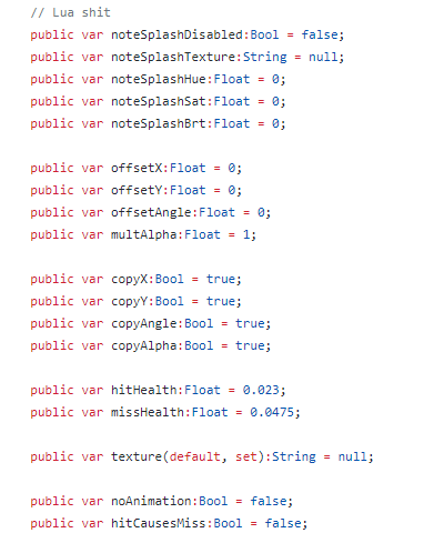 Can't force note color on special note · Issue #785 · ShadowMario/FNF ...