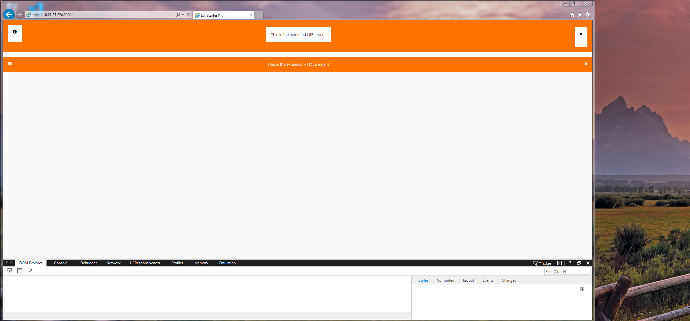 LitElement content not properly rendered on IE11 · Issue #1042 · lit/lit · GitHub