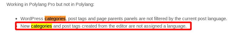 Gutenberg create category default language not set for polylang · Issue #13039 · WordPress ...