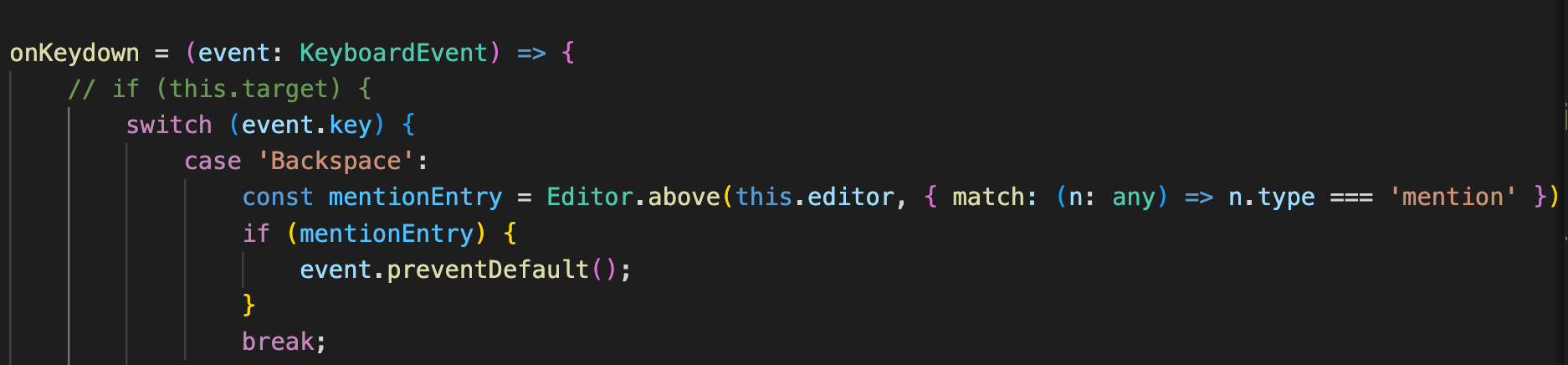怎么获取当前操作受影响的节点？ · Issue #205 · worktile/slate-angular · GitHub