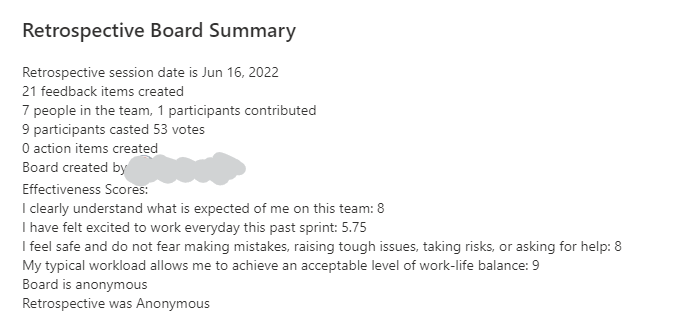 Measure Team Effectiveness Report Lacks Sufficient Metrics To Be 