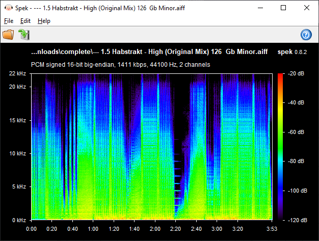 Tracks do not render in full quality (high frequencies are constantly ...