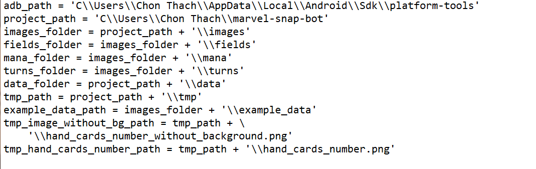 Error while running python start.py · Issue #66 · AdriaGual/marvel-snap-bot · GitHub