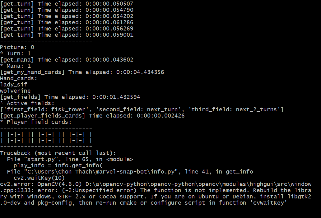 Error while running python start.py · Issue #66 · AdriaGual/marvel-snap-bot · GitHub