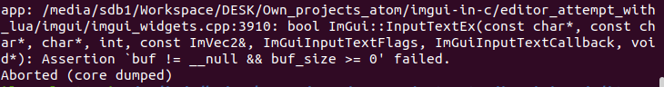 Assert failed for ImGui::InputTextMultiline · Issue #5195 · ocornut/imgui · GitHub