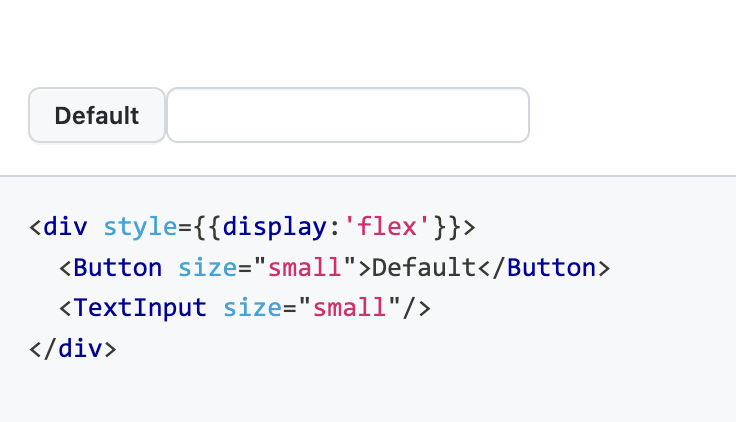 Padding on small buttons is nonstandard · Issue #1988 · primer/react ...