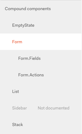 Proposal: Documentation technique for compound components · Issue #200 · auth0/cosmos · GitHub