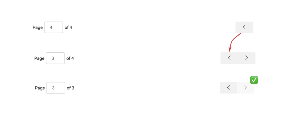 Hide buttons from Pagination Toolbar · Issue #833 · auth0/cosmos · GitHub