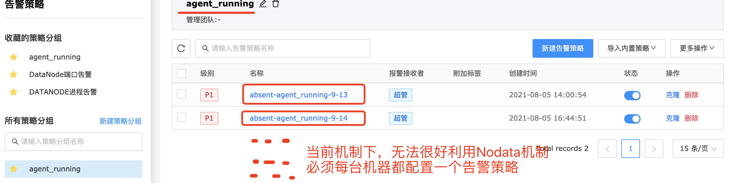 agent running无法很好的监控告警 · Issue #766 · ccfos/nightingale · GitHub